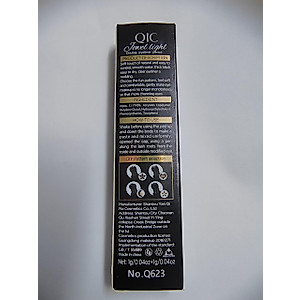 Go Ho Black Liquid Eyeliner Stamp,Star Stamp Eyeliner Makeup,Double-Side Waterproof Eyeliner Pen,Long-lasting Smudge-proof Tattoo Tools,Black Eye Liner Makeup,1 PC