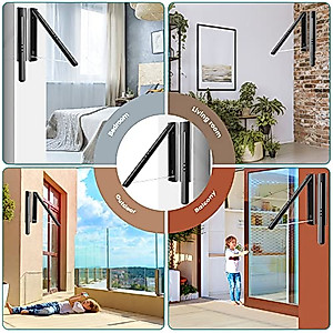 Vaselin Invisible Clothes Drying Rack, Retractable Clothes Drying Rack, Wall Mounted Clothes Drying Rack, for Laundry Room Space 13.7 x 1.85x 0.51inches