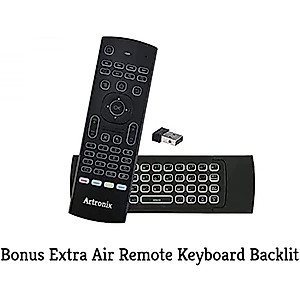 Formuler Z11 Pro Max Android 11 Wireless Ax 2x2 Gigabit LAN 4GB Ram 32GB ROM 4K + Extra Air Remote Keyboard Backlit + Extra Magnetic Car Mount