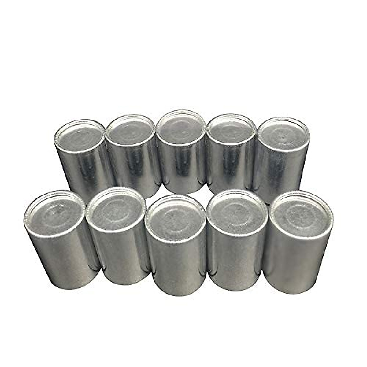 zorvo 10 Cans Denture Materials Flexible Acrylic High Translucent Small Size Without Bloodstreak【US Stock】