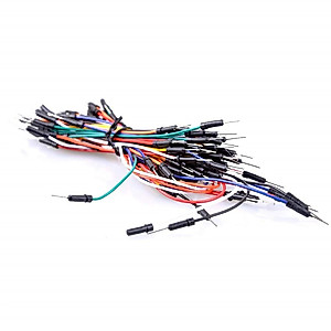 Tektrum Externally Powered Solderless 3220 Tie-Points Experiment Plug-in Breadboard with Aluminum Back Plate, Jumper Wires, Power Module, Wall Adaptor for Proto-Typing Circuit