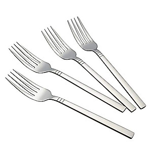 Morcte Stainless Steel Dinner Fork, 12 Pieces Fork