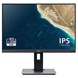 Acer UM.FB7AA.001 LCD Monitor - B247W 23.8" LED 16:10 4ms GTG Free 3 Year Warranty in Plane Switching (IPS) Technology 1920 x 1200 16.7 Million Colors Adaptive Sync 300 Nit (Renewed)