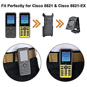 iGuerburn Belt Clip for Cisco 8821 and Cisco 8821-EX Wireless VoIP Phone