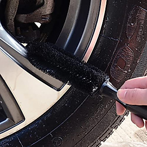 Detailing Brush Wheel Cleaner Brush Detail Brushes Detailing Brushes Car Cleaning Brush Wheel Tire Cleaner Rim Detail Car Wheel Cleaning Brush Tile Cleaning Brush Cleaner Brush