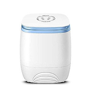 ZLXDP Mini Wash Machine Semi-Automatic Single-Barrel Washer Prevent Winding Wheel Laundry Product