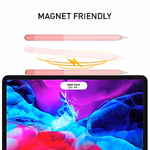 Delidigi Case Compatible with Apple Pencil Pro and Apple Pencil 2nd Generation, Gradient Color Case Sleeve Silicone Cover Accessories for Apple Pencil