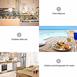 Glass Dome Round Clear Cake Dome Transparent Cake Display Stand Base Cover Food Plate Dish Cover Guard Dessert Cake Pastry Cover Lid for Kitchen Home Restaurant Acrylic Cake Stand