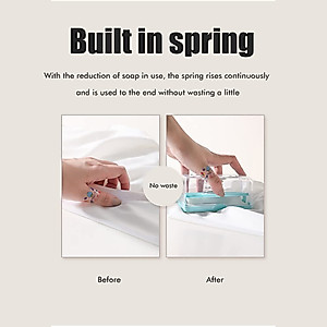 Osuner Multifunctional Bubble Box,Removable Drainers, Dish Foam 2 in 1 Storage Foaming Box,Roller Spring Dish