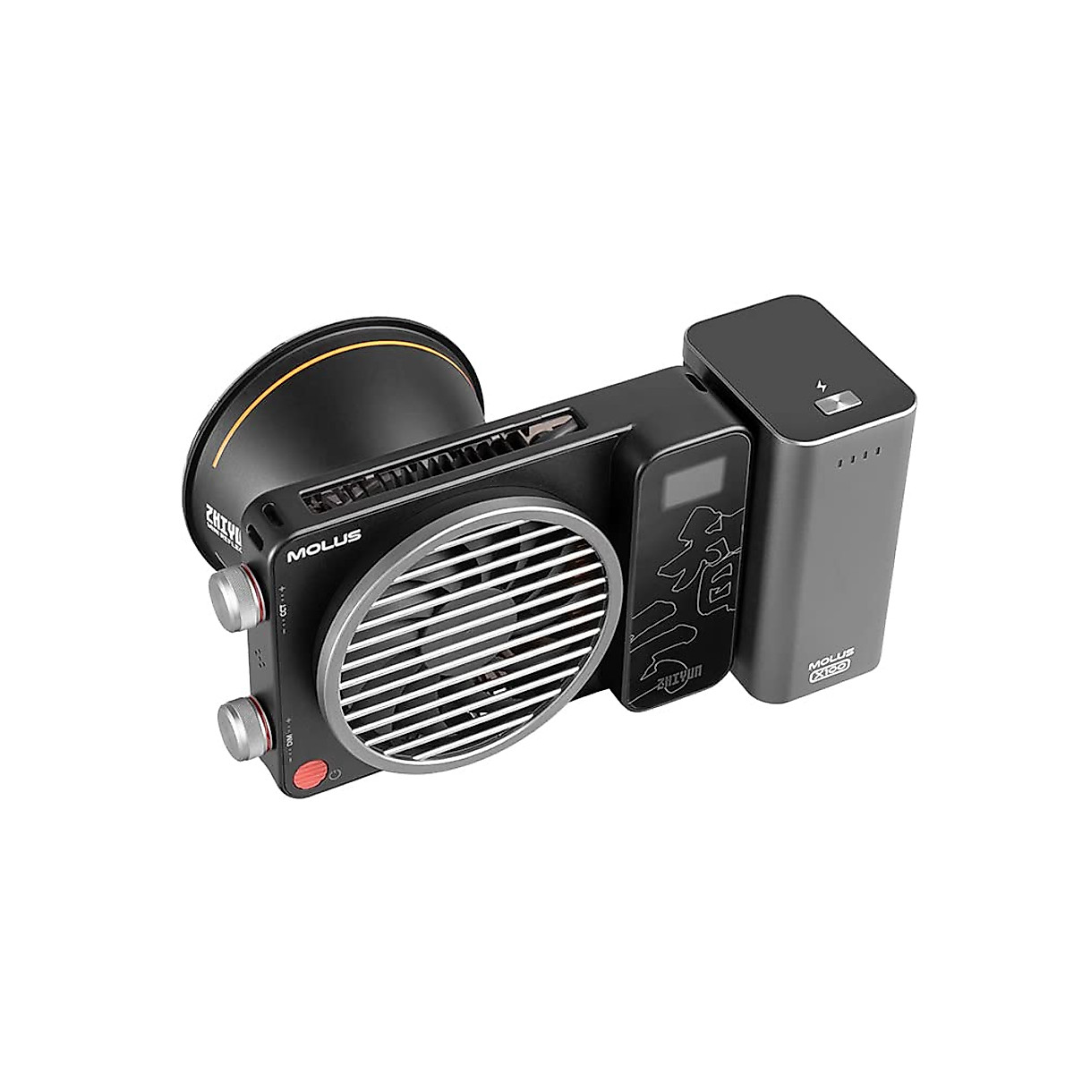 Zhiyun MOLUS X100 LED Video Light,Portable 100W 2700K-6500K CRI 95+ TLCI 97+ with Bluetooth App Brightness Control,PRO