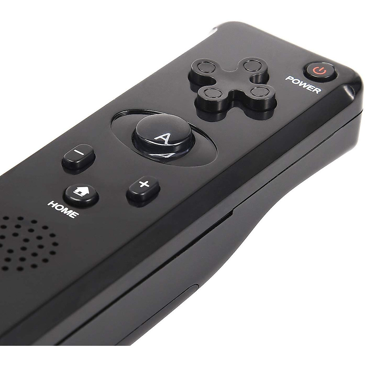 LUXMO PREMIUM 2 in 1 Wii Nunchuck Controller with Motion Plus 2 Packs,Wii Remote Controllers Replacement Remote Game Controller for Wii Wii U Console w/Wrist Strap (Black)