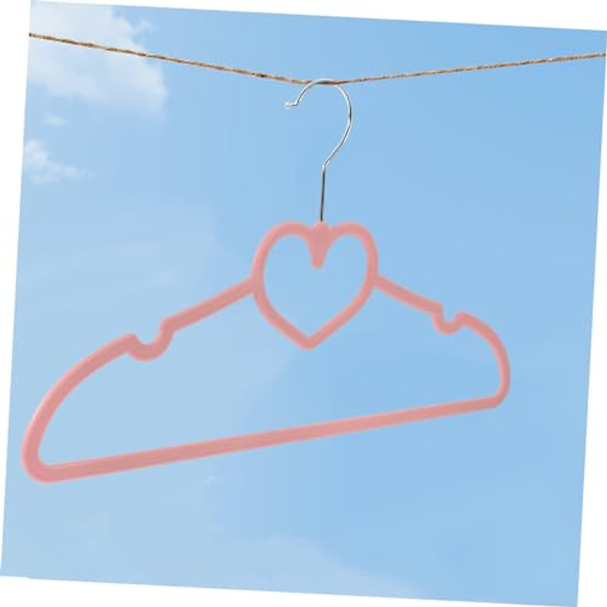 HOMSFOU 30 Pcs Practical Hangers Coat Hanger Clothes Hanger Home Hangers Hanger Cloth Black Hangers White Hangers Heavy Duty Hangers Baby Hangers Simple Hanger Child Aldult Pack