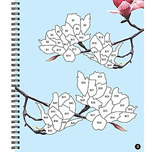 Brain Games - Sticker by Number: Country Garden