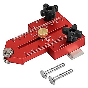 DDWT Extended Thin Rip Jig Table Saw Jig Guide for Repeat Narrow Strip Cuts Works with Saw Router Table Band Saw - Extended Version