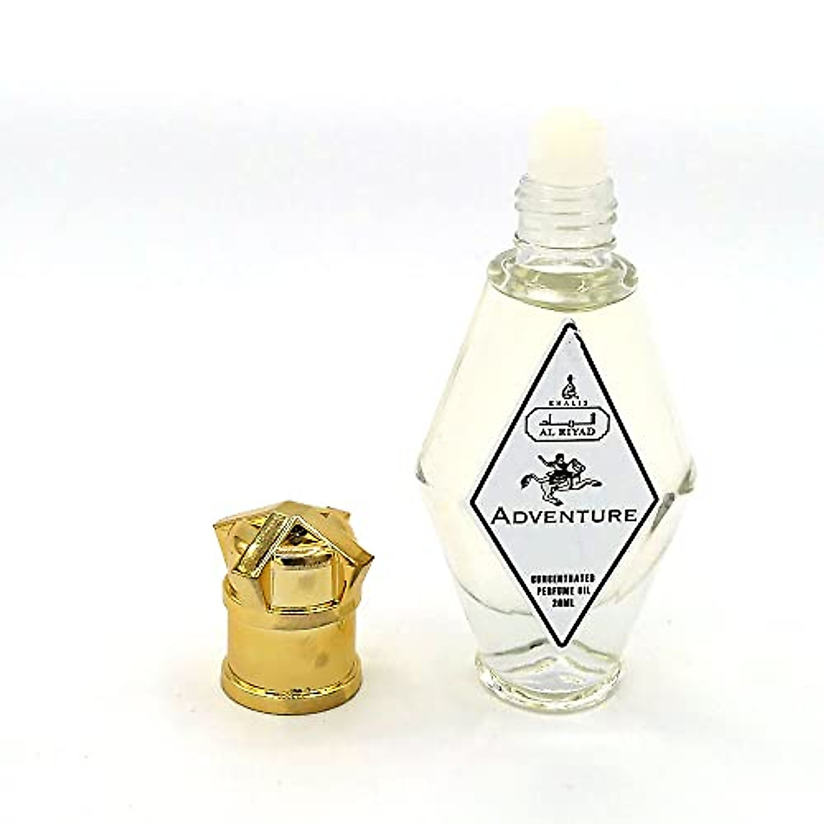 Maison d'Orient ADVENTURE 20 mL for Men Roll-On Attar | Premium Perfume Oil | Alcohol-Free | Vegan & Cruelty-Free Arabian Fragrances | House of AL RIYAD Dubai