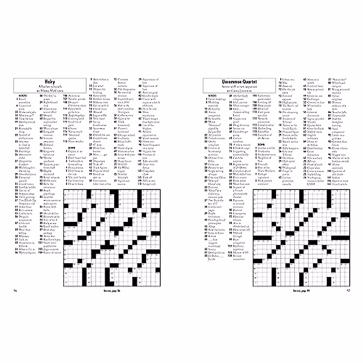 Cozy Sunday Crosswords (Sunday Crosswords)