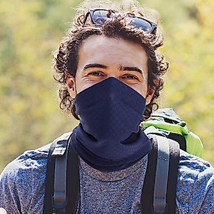 AOY Scarf Face Mask Neck Gaiter - Summer Face Bandana/Sun UV Protection Face Cover Fishing Cycling Hiking
