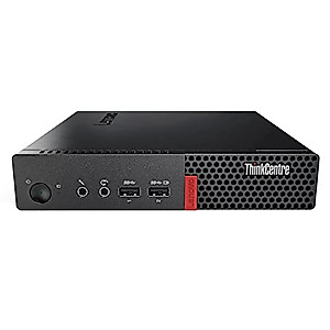 Lenovo ThinkCentre M910x Tiny Desktop, Intel i5 7500 3.4Ghz, 16GB DDR4, 512GB NVMe M.2 SSD, WiFi, Windows 10 Pro (Renewed)