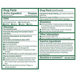 Biofreeze Menthol Spray 3 FL OZ Colorless Aerosol Spray Associated with Sore Muscles, Arthritis, Simple Backaches, and Joint Pain (Packaging May Vary) (1)