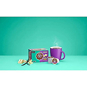 The Original Donut Shop Duos White Chocolate + Vanilla, Keurig Single Serve K-Cup pods, 12 Count