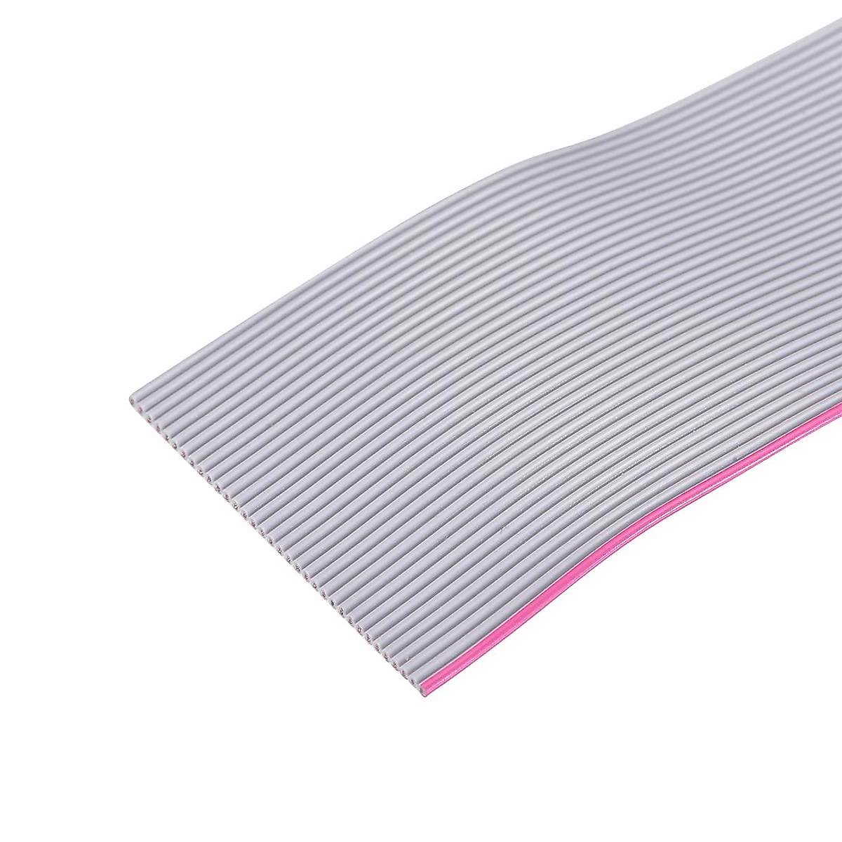 uxcell Flat Ribbon Cable Wire 2m/6.6ft Length 1.0mm Pitch 34 Pins Gray for AWM 2651 Connecting