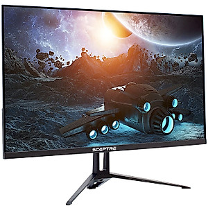 Sceptre IPS 24" 1920 x 1080p Gaming Monitor up to 165Hz DisplayPort HDMI AMD FreeSync Premium 98% sRGB Build-in Speakers, Black 2021 (E248B-FPT168S)