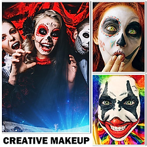 CAHIUYOA White Eye Black Stick for Sports,Professional Eyeblack Sports Football Baseball Softball White Eye Black Face Body Paint Stick Makeup