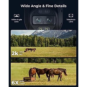 REOLINK Wired Cellular Security Camera Outdoor, 4G LTE Camera No WiFi Needed, 4MP PTZ, 6X Hybrid Zoom with Auto Tracking, Smart Detection, Plug-in for Nonstop Power, 24/7 Recording, TrackMix Wired LTE