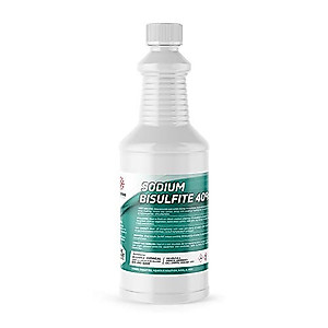 Alliance Chemical High Quality Sodium Bisulfite 40% Technical Grade - One Quart 32 Fluid Ounces w/Reusable Leak and Evaporation Proof Seal