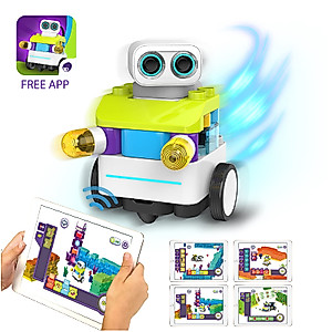 PAI TECHNOLOGY BOTZEES Gear Kit Add-on Pack Designed for Botzees Class Plus Coding Robot, STEM Toys Robot Kit for 3+ Year Old Kids, Programming and Coding Games for Kids