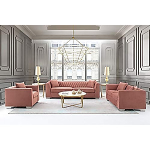 Armen Living Cambridge, Sofa, Blush