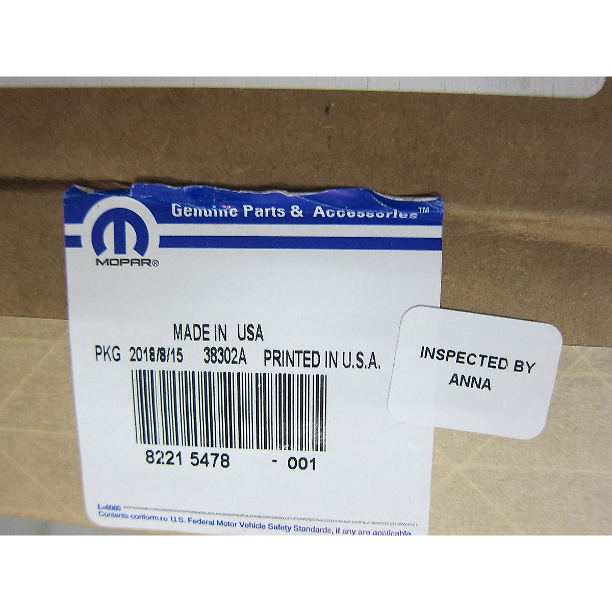 2011-2019 Dodge Ram 1500 DT Side Window Air Deflectors New Mopar OEM