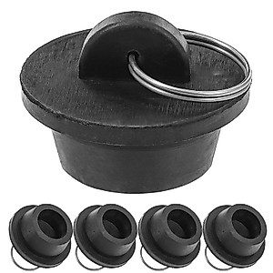 Housoutil 5pcs Sink Plug Bathtub Drain Sink Stopper Kitchen Drain Bathtub Plug Washbasin Plug Bath Tub Drain Plug Tub Drain Stopper Bathroom Sink Stopper Tub Stopper Car Dent Remover Rubber
