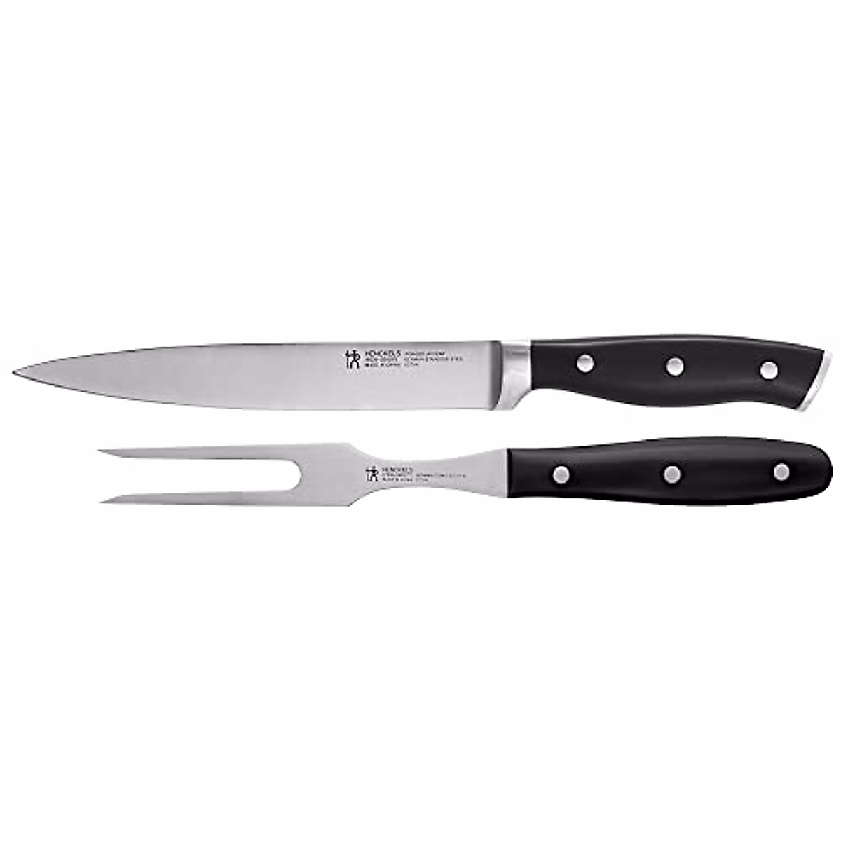 HENCKELS Forged Accent 2-pc Carving Set, Black