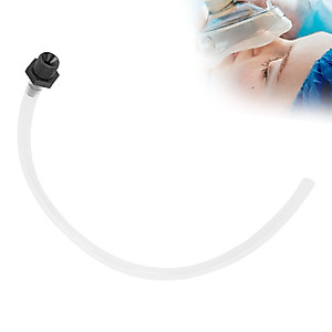 Humidifier Tubing Connector, 90 Degrees Humidifier Tubing Connector Water Bottle and Tubing Adapter for 5L Oxygen Generator Humidifier Cup Humidifier Connector with Tube