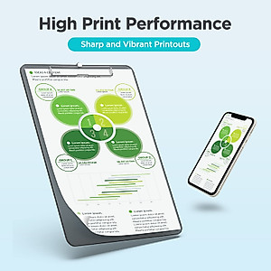 952XL High-Yield Ink Cartridges (4-Pack), Replacement for HP 952 952XL Ink Cartridges Combo Pack (BK/C/M/Y), Super Larger Capacity, for OfficeJet Pro 8710 8715 8720 7720 7740 8210 8702 8725 Printer