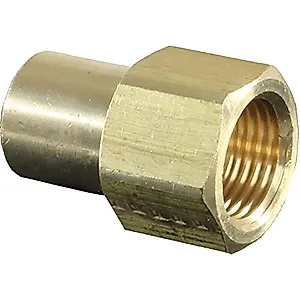 JR Products 07-30225 3/8" Female Flare to 1/4" MPT Connector