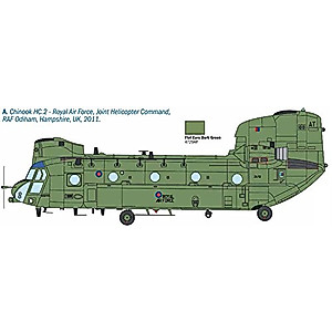 Italeri 2779 Chinook HC.1/Ch-47D, 1: 48