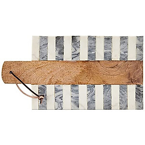 Black White Marble Inlay Board