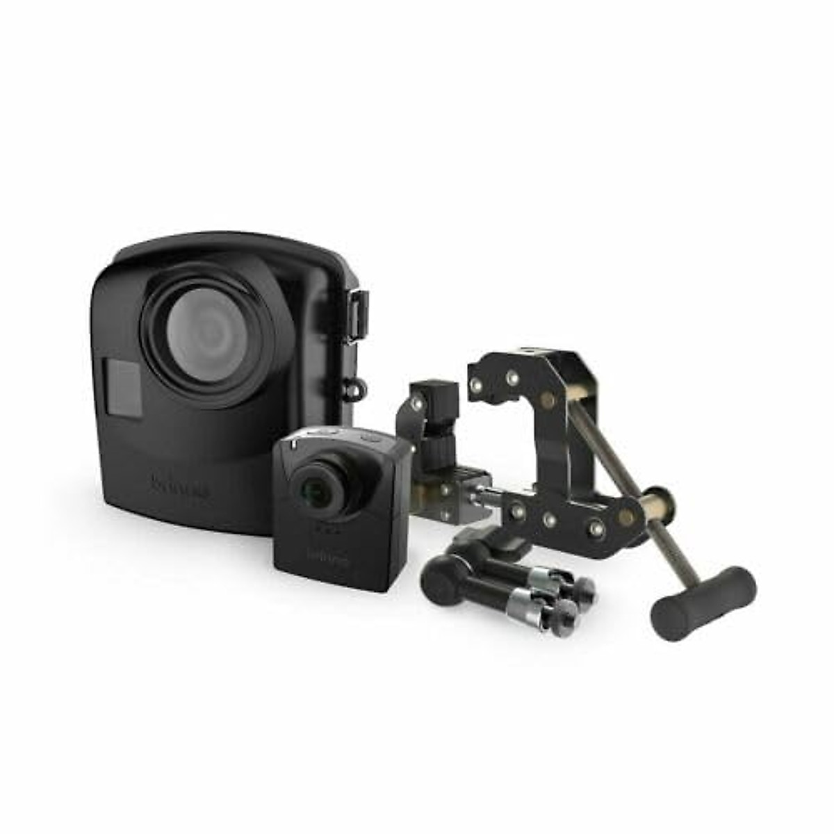 Brinno BCC2000 - Construction & Outdoor Security Time Lapse Camera Trio Bundle Pack - Up to 1-Year Battery Life - 1080P - Includes: TLC2000 Camera, Industrial Clamp, & Weather-Resistant Case