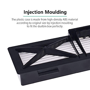 Neutop Replacement Ultra Performance Filters Side Brushes Compatible with Neato Botvac Connected Series D10 D9 D8 D3 D4 D5 D6 D7 and Botvac D Series D75 D80 D85 Robot Vacuums,10-Pack.