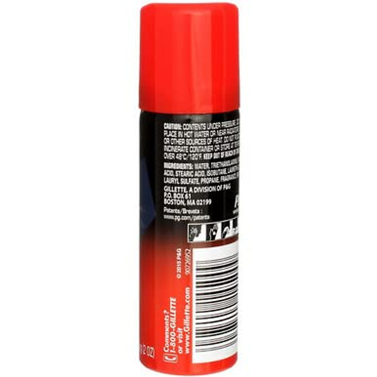 Gillette Foamy Shave Cream, Regular, 2 Oz (56 G) (Pack of 3)