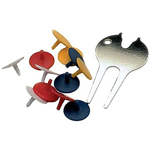 ProActive Sports Divot Tool with 12 Ball Markers