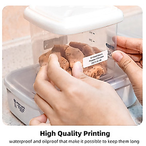 Phomemo Label Maker- D30 Mini Label Makers Machine with Tape, Bluetooth Portable Label Printer, Small Label Maker for Kitchen, School, Small Business, Easy to Use