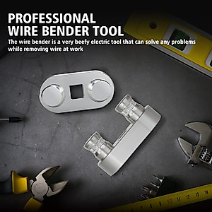 SAINTAGO Wire Bender Tool, Wire Bender, Cable Bender Electrical for Tight Places, Knuckle Bender Saving Cable Bender 500MCM Electrical Tools(77455)