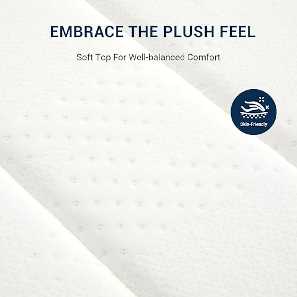 Avenco 10 Inch Twin Mattress, Hybrid Mattress in a Box with Independent Spring, Soft and Comfort Medium Firm Twin Size Mattress, Edge Support, Pressure Relief, Back Pain Relief, CertiPUR-US.