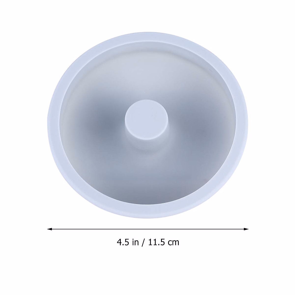 DOITOOL 2Pcs Silicone Baking Molds, Round, 4 inch, Nonstick, Reusable, Easy Cleanup, Assorted Colors