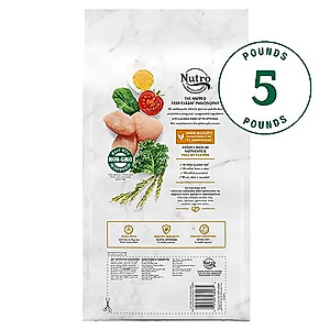 Nutro Natural Choice Adult Small Bites Dry Dog Food, Chicken & Brown Rice Recipe Dog Kibble, 5 lb. Bag