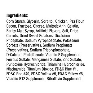 DreamBone Twist Sticks With Real Bacon And Cheese Flavor 50 Count, Rawhide-Free Chews For Dogs