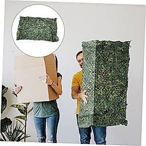Yardwe 1pc Camouflage Camouflage Net Camo Mesh Hunting Blind Netting Shade Net Tarp Sunshade Mesh Nylon Camouflage Hunting Netting Camouflage Protective Nets Camouflage Netting Heavy Cs